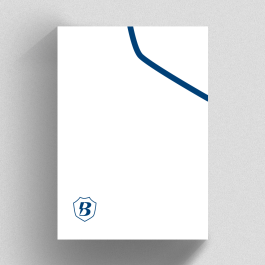 Briefpapier DIN A6, 4/4 farbig (Vorderseite: farbig / Rückseite: farbig ...