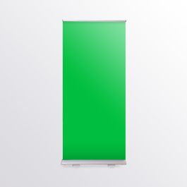 Professionelles Roll-Up Greenscreen Display